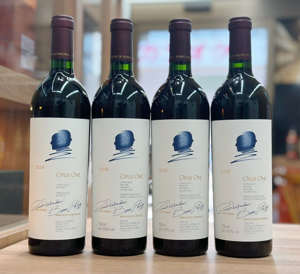 買取実績 OPUS ONE オーパスワン 2018 正規品 | お酒買取専門店 ウイスキー王国